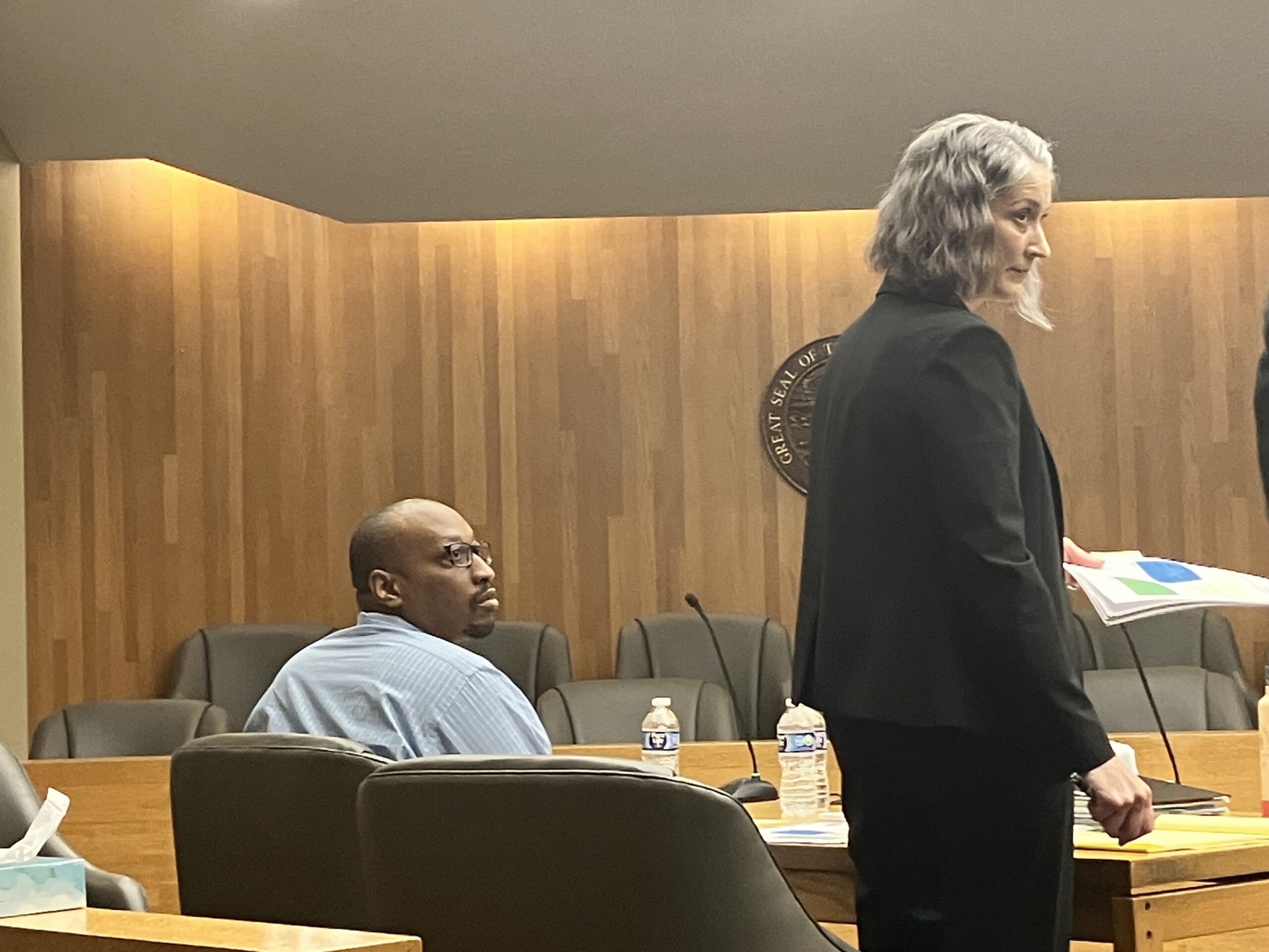 Prior testimony read to jury by judge after witness takes the 5th ...